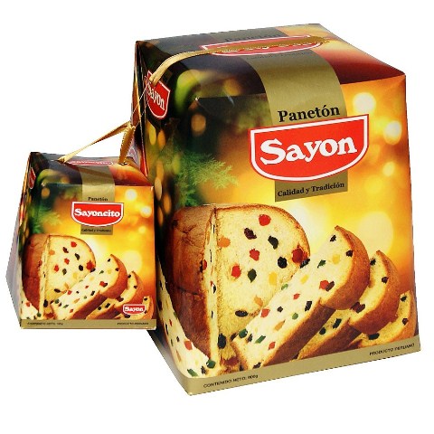 GOLOSINASDELPERU - PERUVIANTREATS: PANETON SAYON / BRAND: Sayon ...