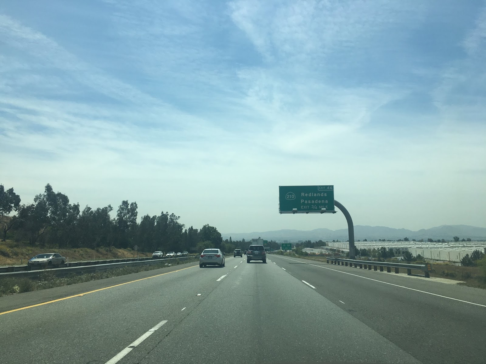 Interstate 215/former Interstate-15 East and California State Route 194