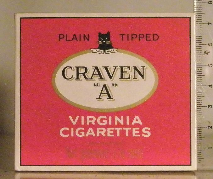 Συλλογή από πακέτα τσιγάρων: Craven