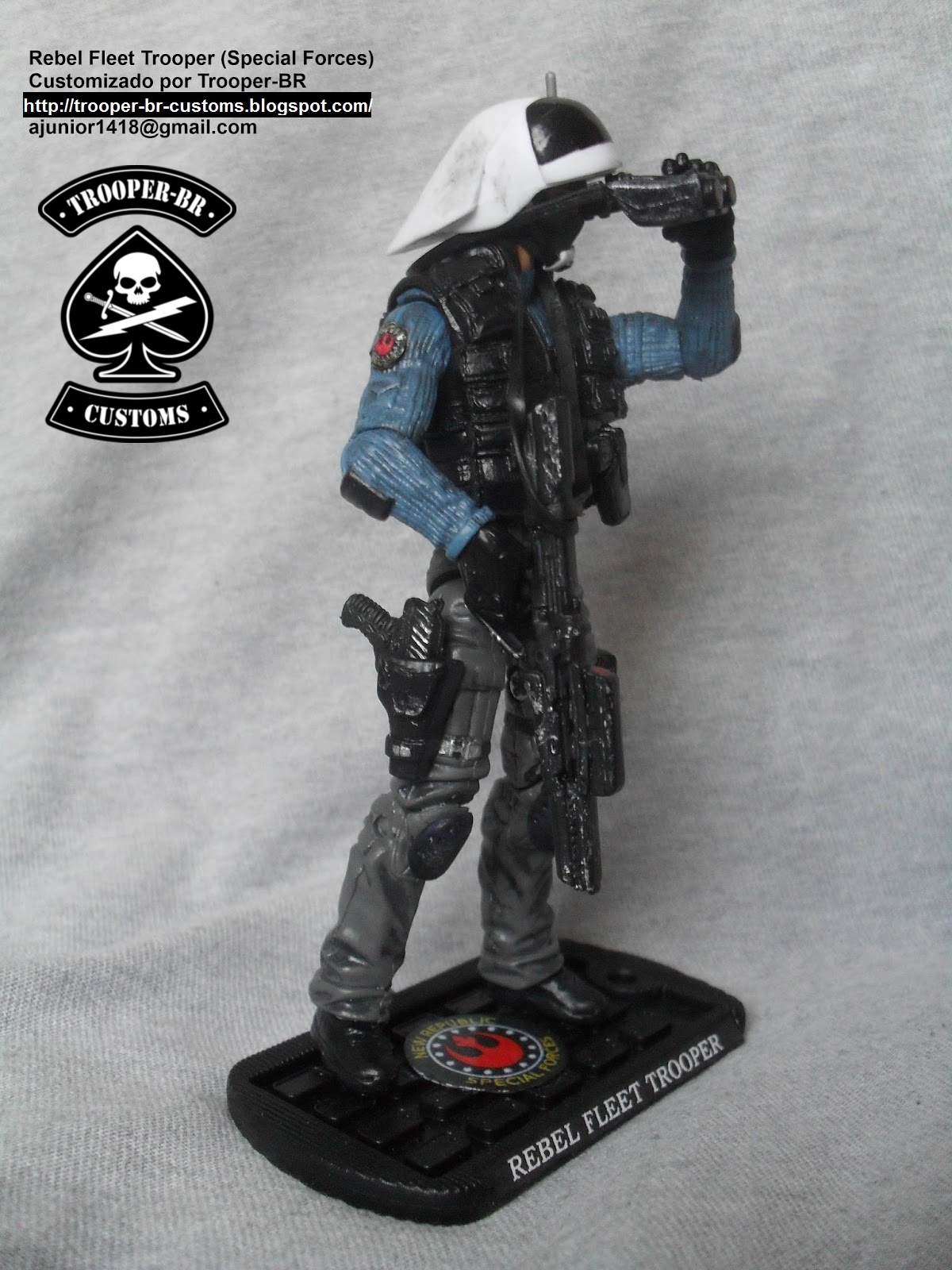 Gi joe Custom Action Figures: Star Wars - Rebel Fleet Trooper - Special ...
