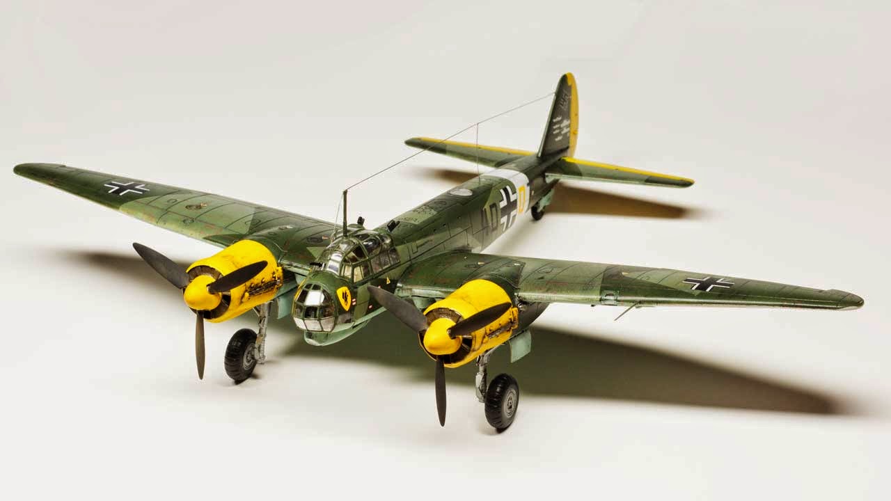 Plastic Wings And Armor: Revell Junkers Ju 88A4 - Part VII