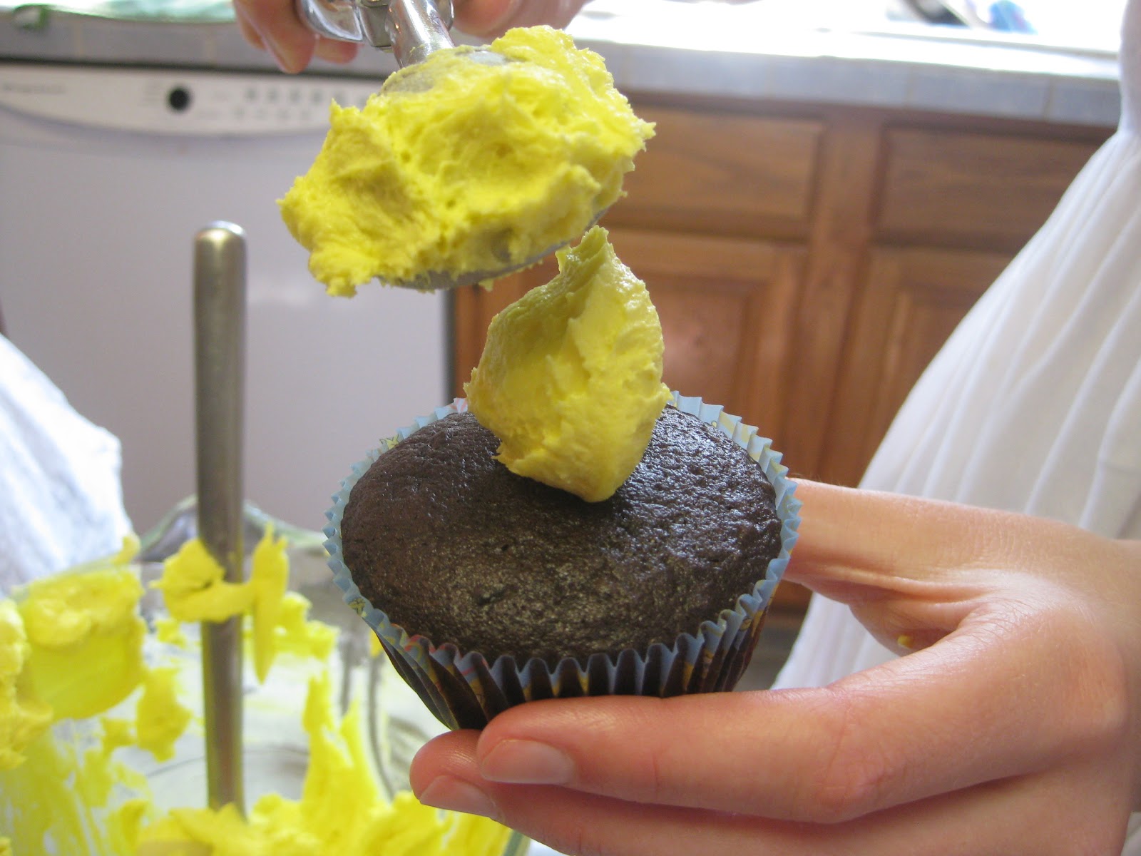 Spongebob Squarepants: Spongebob cupcake recipe