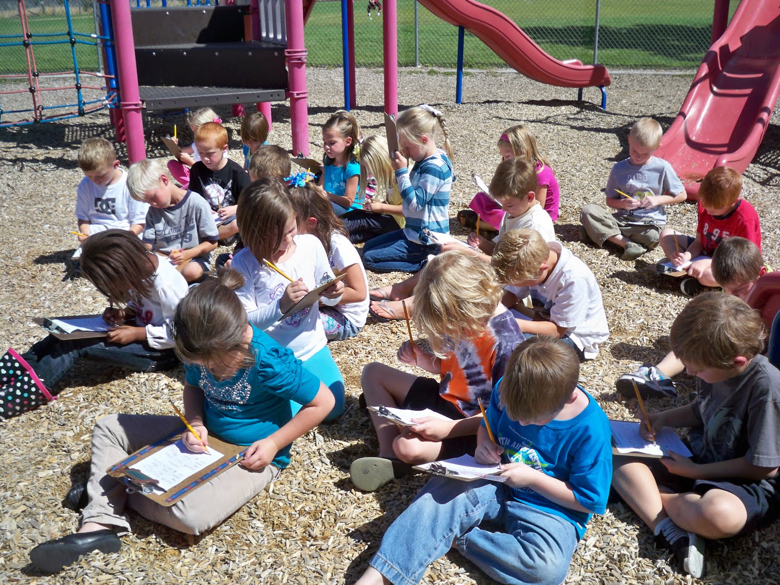 First Grade Buzz: Safety on the Playground??