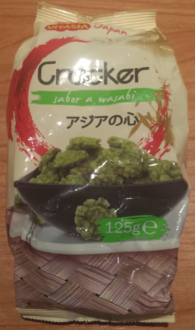 Crackers sabor wasabi | Esas cosas que tú comes
