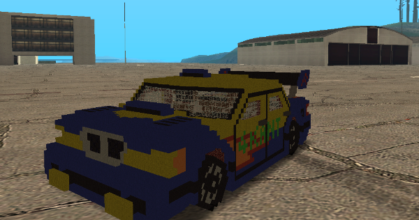 Mobil Minecraft | GTAind - Mod GTA Indonesia