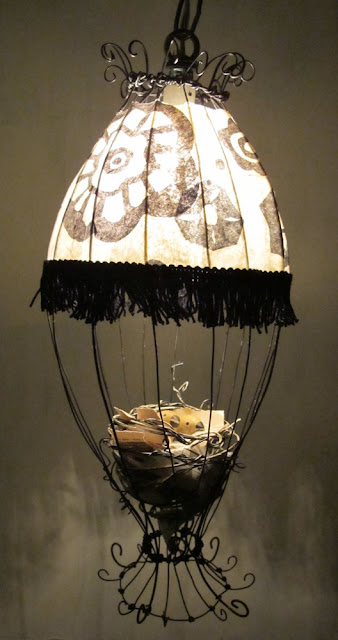The Constant Gatherer: homemade circus lamps
