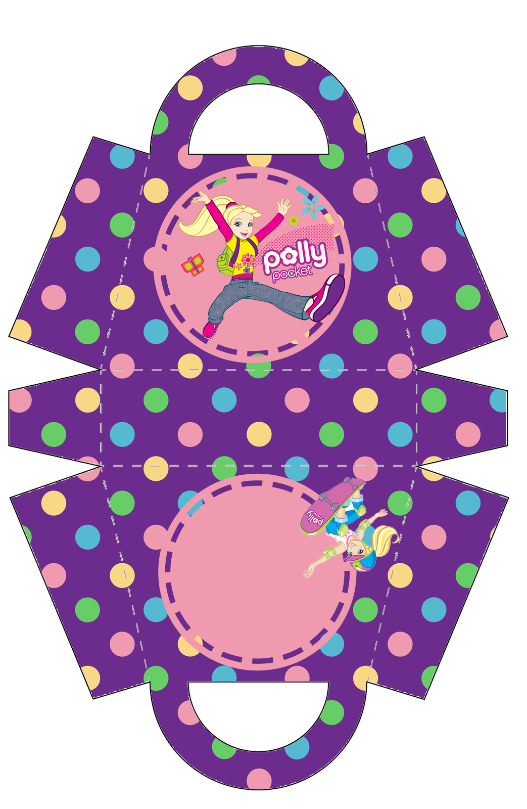 Polly Pocket Free Printable Paper Purse. - Oh My Fiesta! in english
