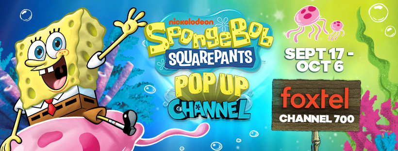 NickALive!: Foxtel in Australia to Host 'SpongeBob SquarePants' Pop-Up ...
