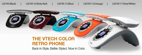 Thanks, Mail Carrier | Color, Style and Quality: VTech LS6195 Retro ...