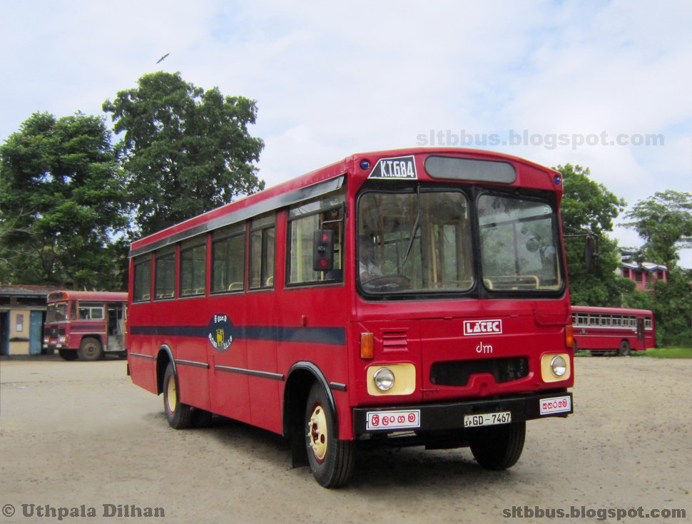 SLTB buses - ශ්‍රී ලංගම බස්: Latec TATA LP 1510/52 bus from SLTB ...