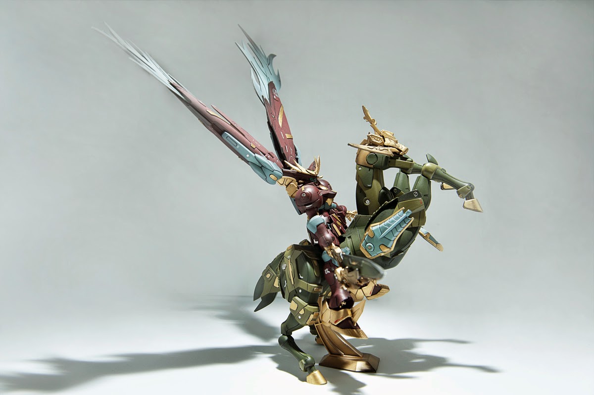 Custom Build: HGFC 1/144 Master Gundam + Fuunsaiki "Sengoku Master"