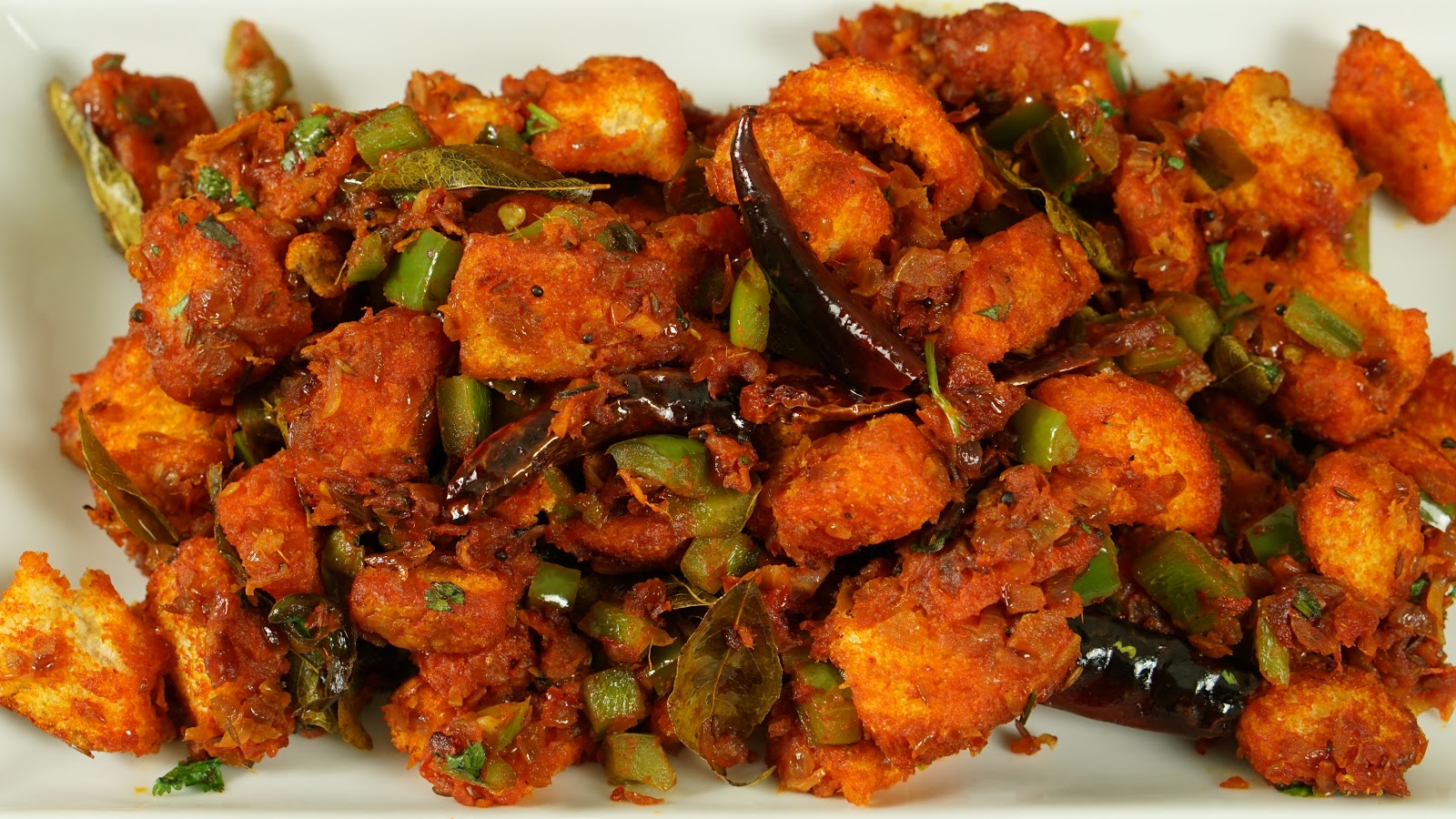 Bread Chilli Recipe | Steffi's Recipes