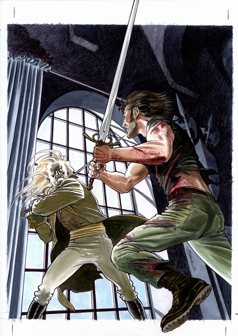 Enea Riboldi: Dampyr cover n°108