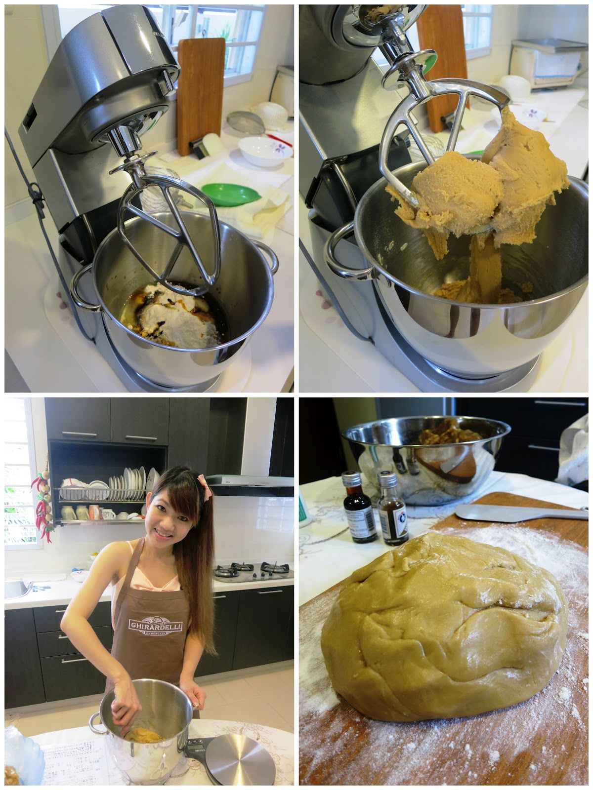PinkyPiggu: {Recipe} Mooncake Making ~ Piglets Can Fly!