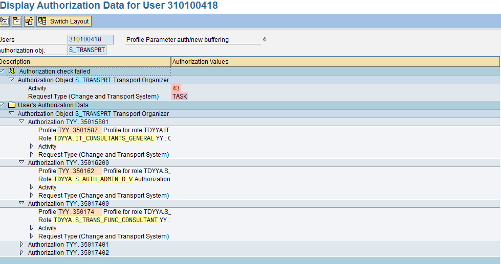 TIME 4 SAP SECURITY : Trouble shooting and Trace in SAP Security
