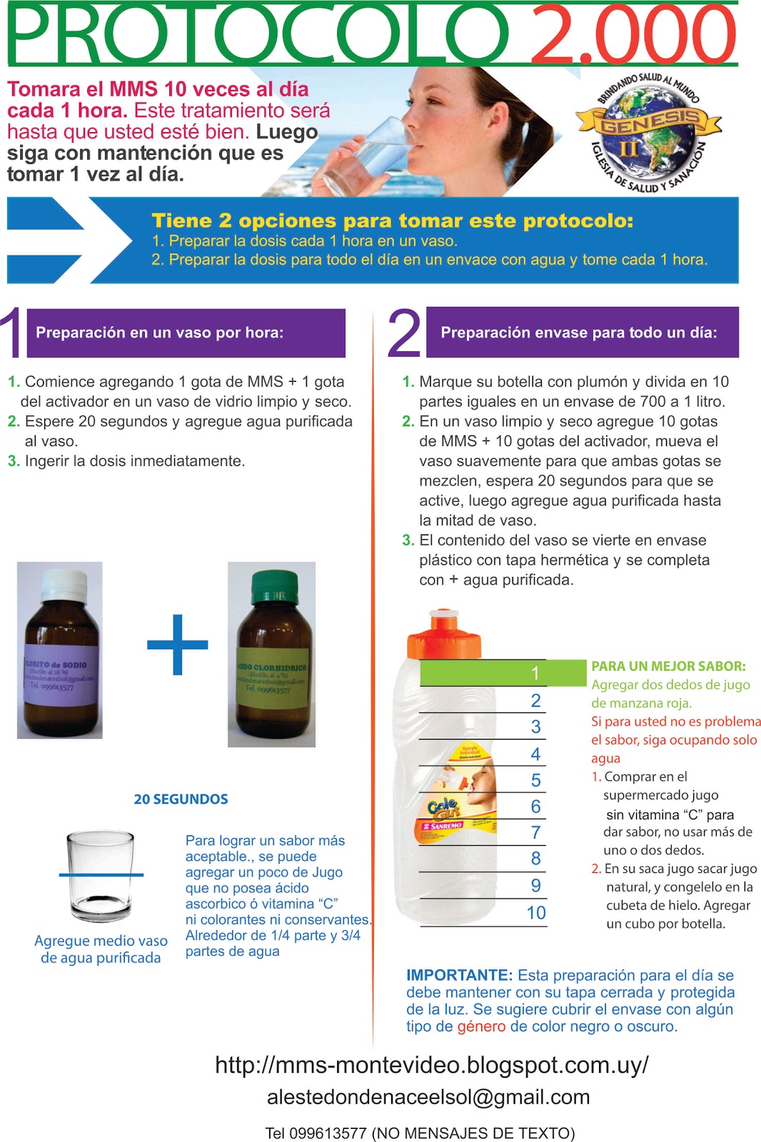 MMS - MONTEVIDEO - URUGUAY - CDS: PROTOCOLO 2000