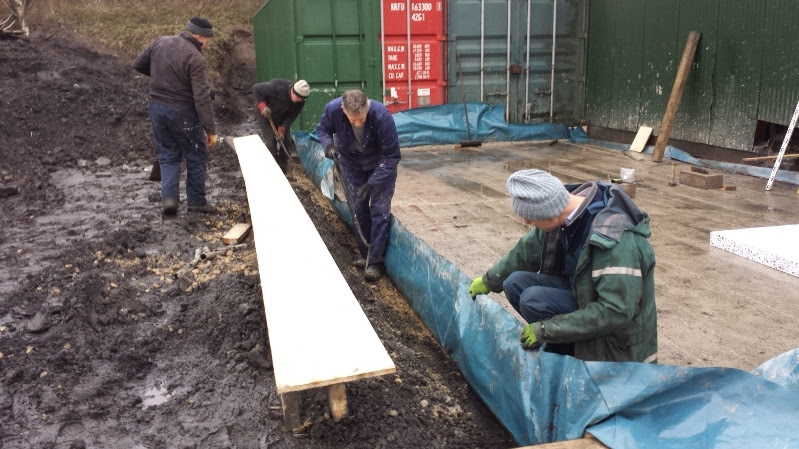 Tanfield Railway Blog: Shuttering
