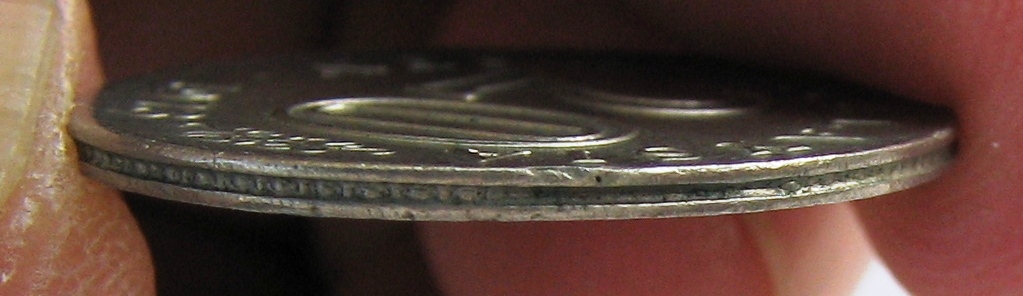 MALAYSIA RARE COIN, PLANCHET ERRORS,WRONG PLANCHET ERORS 20 CENTS 1973 ...