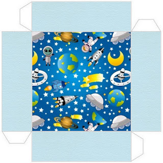 Space Party: Free Printable Boxes. - Oh My Fiesta! in english