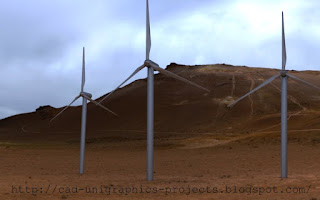 CAD designs by Ivan: Wind turbine (free CAD download file)