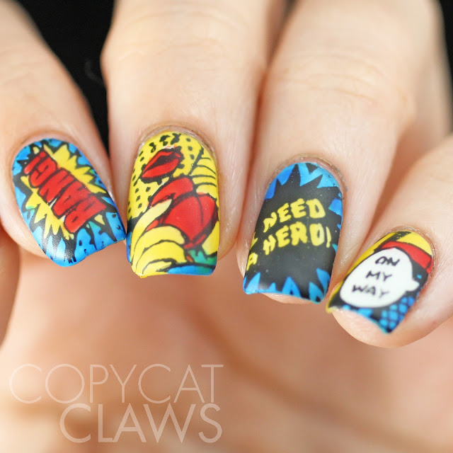 Copycat Claws: 40 Great Nail Art Ideas - Comics/Cartoons