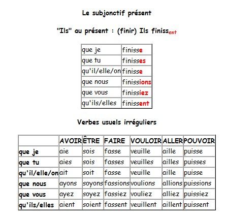 Le plaisir d'apprendre.: Subjonctif!