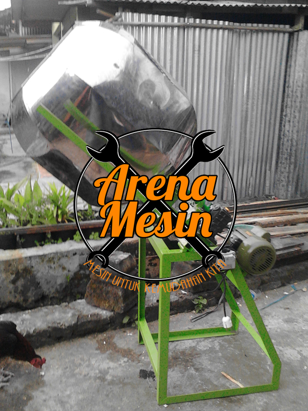 Mesin Pencampur Bumbu Keripik - Alat Pengaduk Bumbu Makaroni Popcorn ...