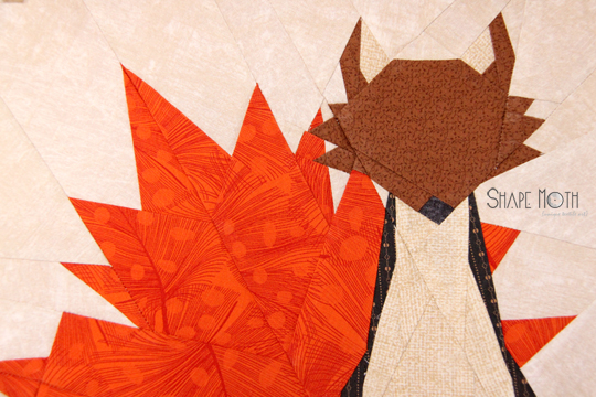 Shape Moth: Maple Fox {Forest QAL}