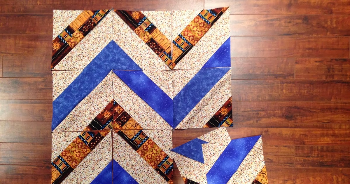 QUILTERS...ENJOY COLOUR! : Chevron Strip-Tube