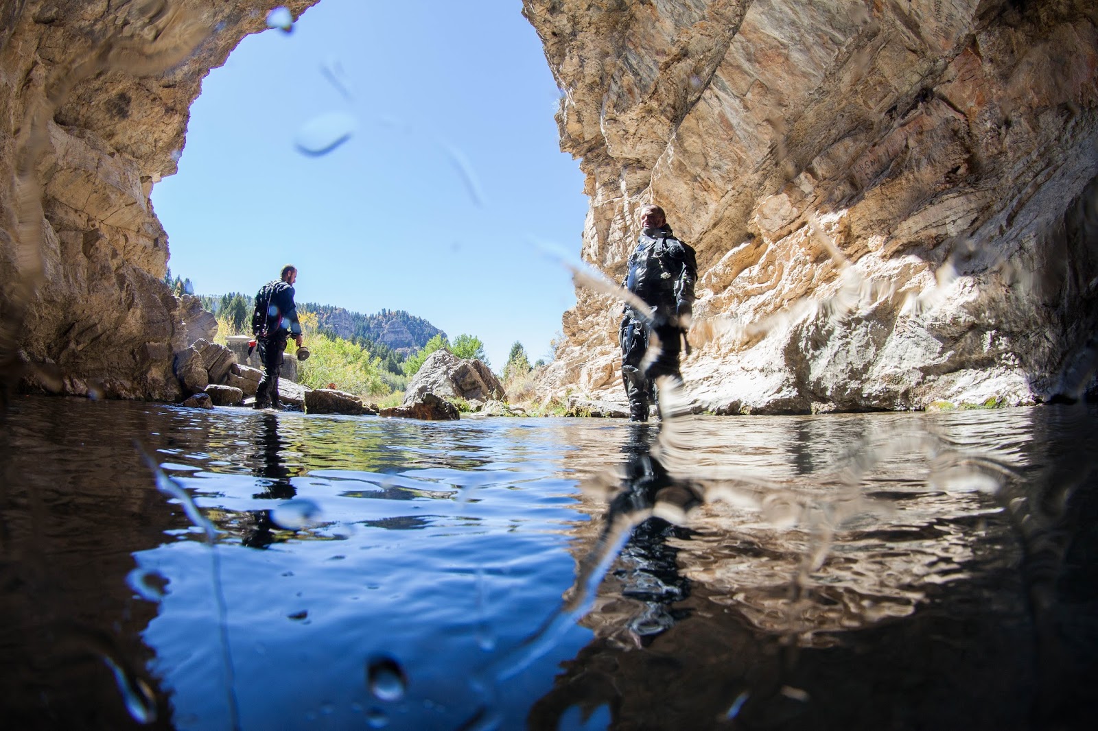 ICHIBAN CAVE (RICK'S SPRING UNDERWATER CAVE, UTAH - ADAM HAYDOCK