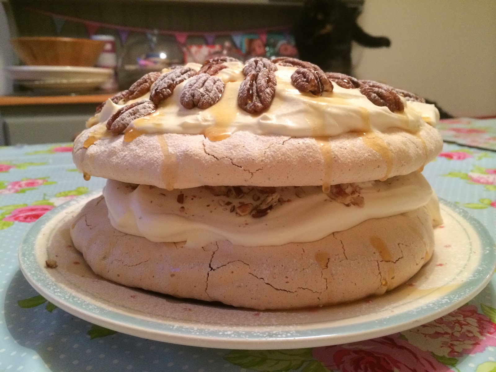 Mrs Bishop's Bakes and Banter: Maple and Pecan Dacquoise Recipe