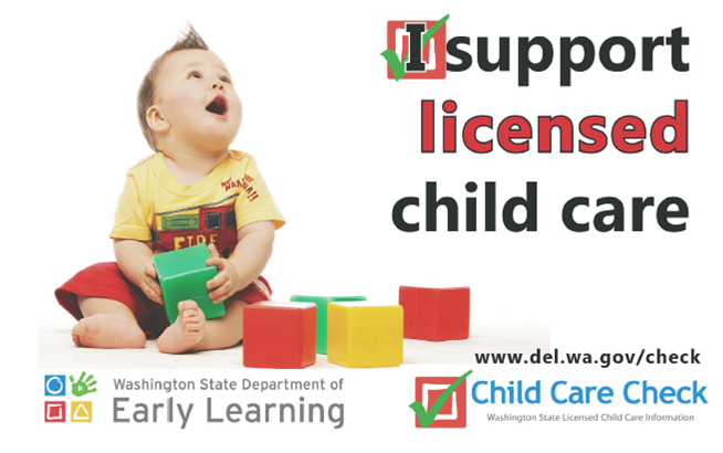 DEL Connect: New “I support licensed child care” window decals now ...