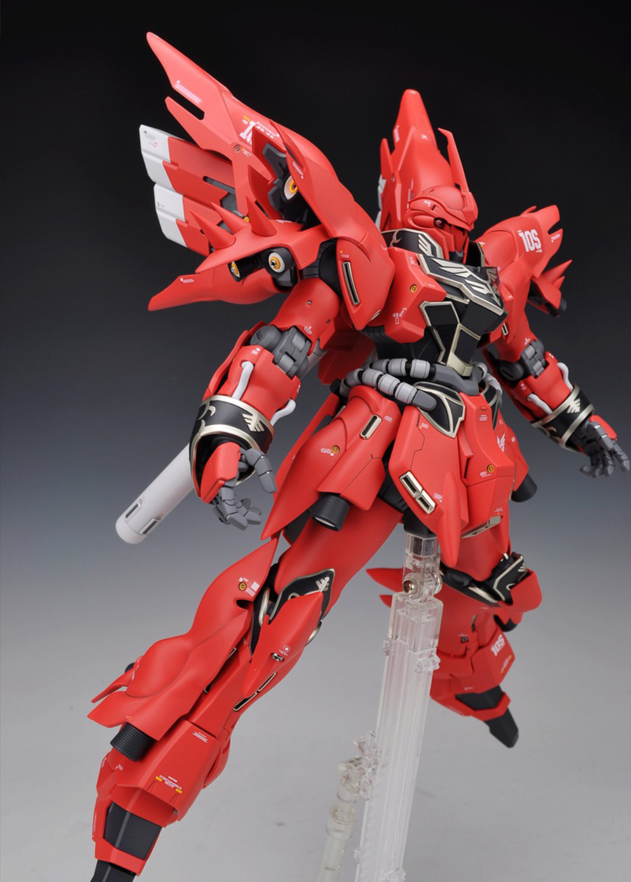 GUNDAM GUY: MG 1/100 Sinanju [OVA Ver.] - Customized Build