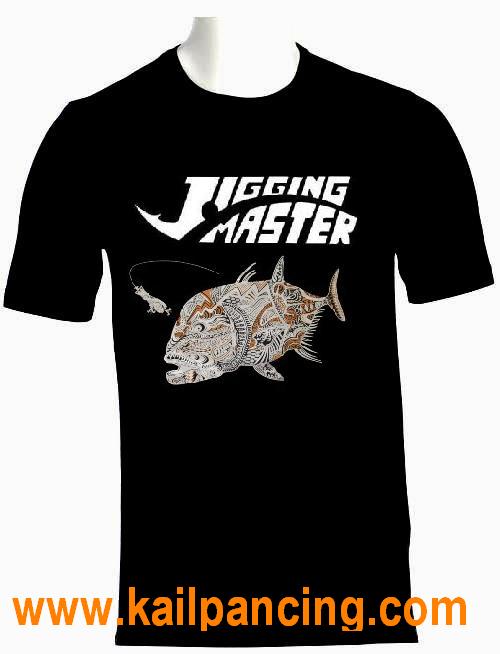 Jigging Master Logo At T Shirt - Kail Pancing Dot Com