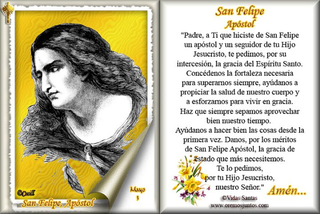 Apostolado Mariano: SAN FELIPE APÓSTOL