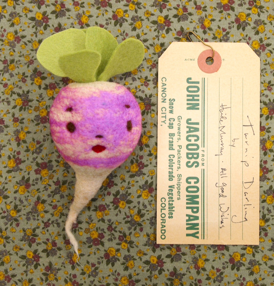 Fancy Tiger Crafts: Turnip Darling is Here!