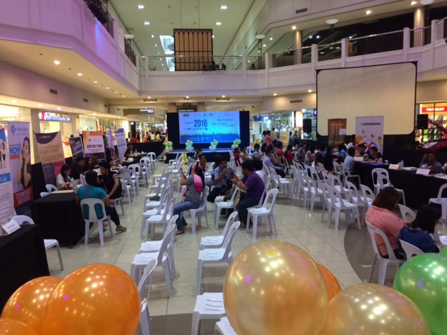 IT-BPM Career Expo 2016 is happening now at Limketkai Mall Rotunda ...