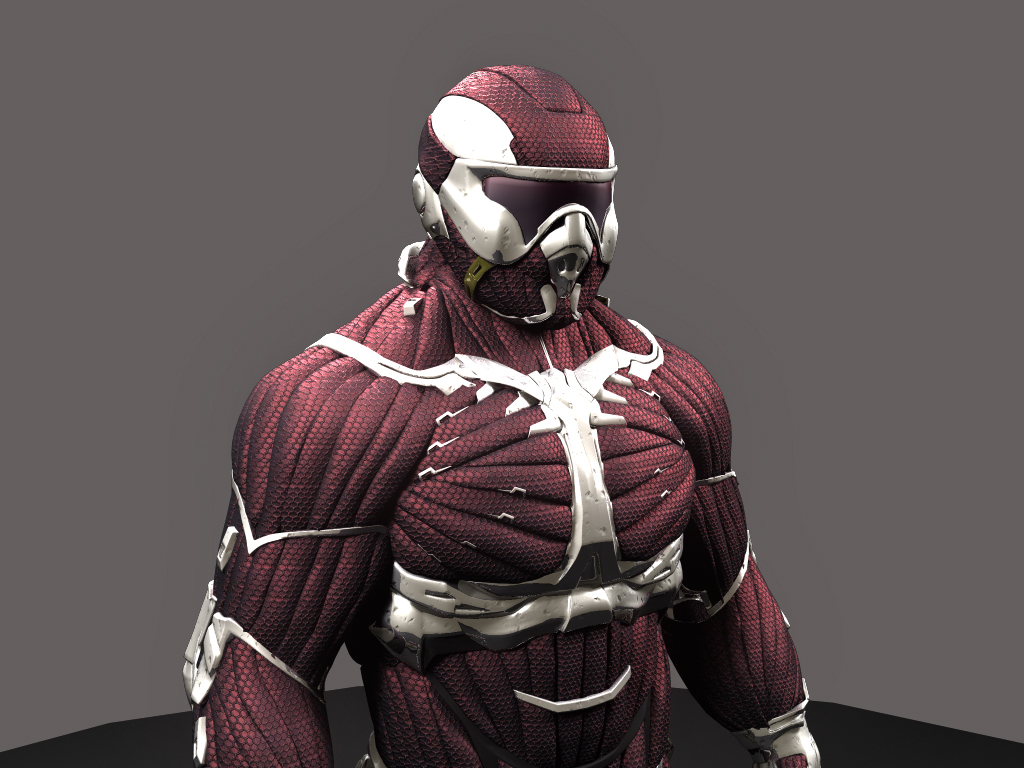 ANOOP PANCHAMAN: My 3D Modeling work-CRYSIS (NANO SUIT)