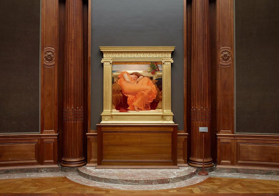 La obra maestra de Sir Frederic Leighton“Flaming June” visita la ciudad ...