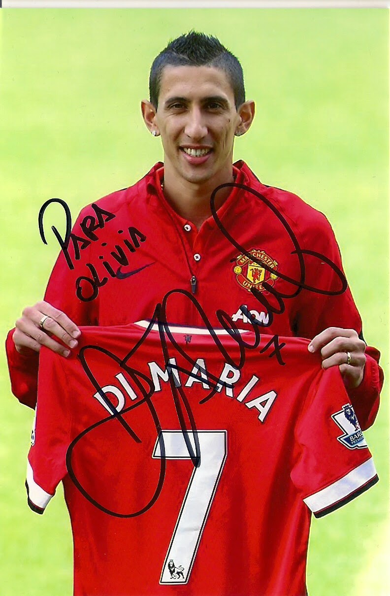 Autografy Olivii: Angel Di Maria