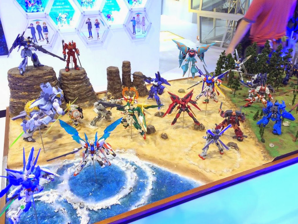 GUNDAM GUY: Gundam Build Fighters Try Exhibits - On Display @ C3 Hong ...