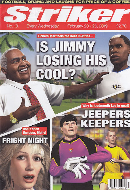 Boys Adventure Comics: Striker comic - cover gallery part 3