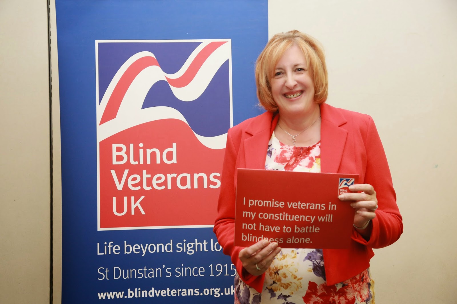 Yvonne Fovargue MP: Blind Veterans UK