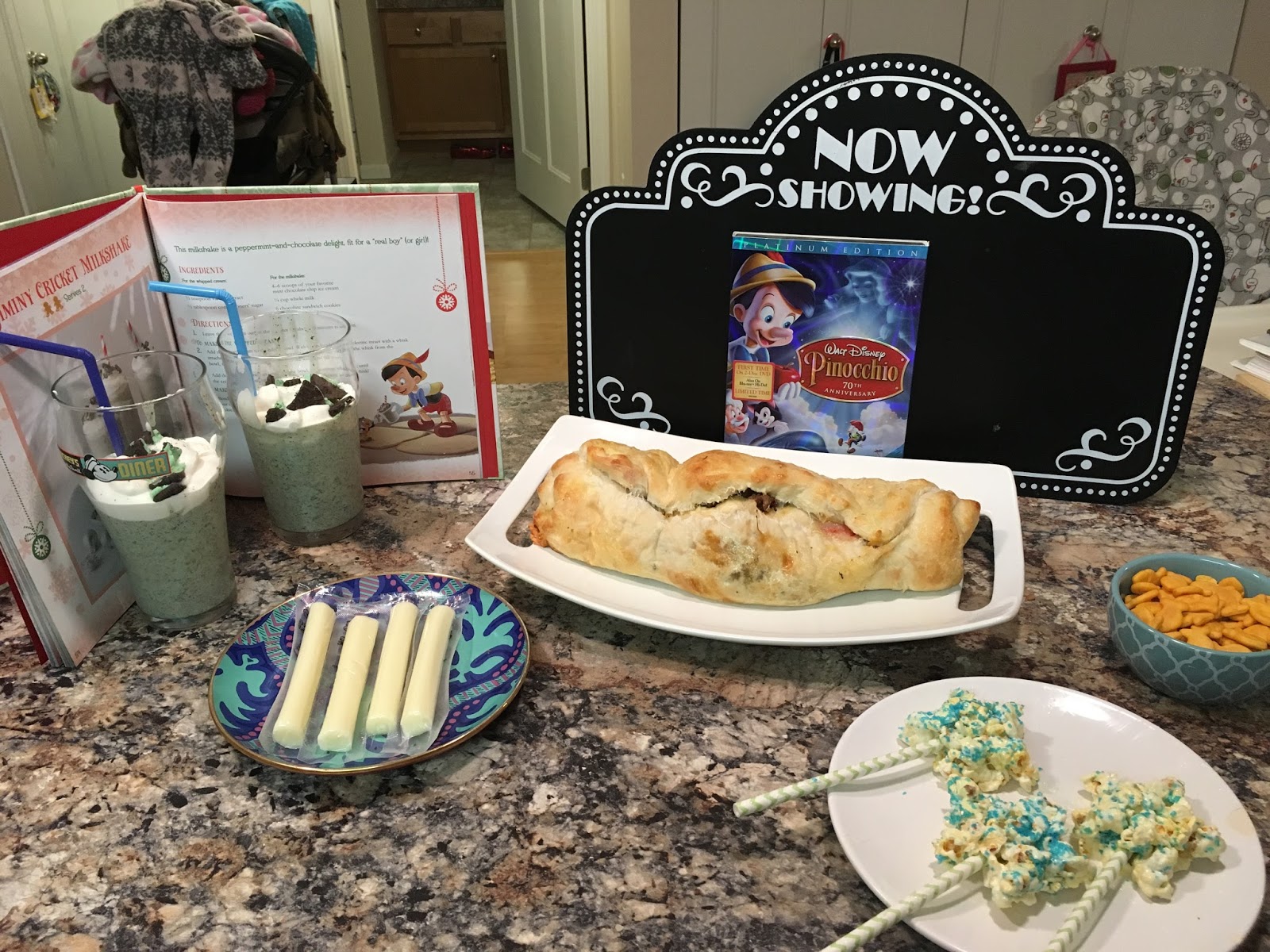 Reel Fancy Dinners: Pinocchio Dinner