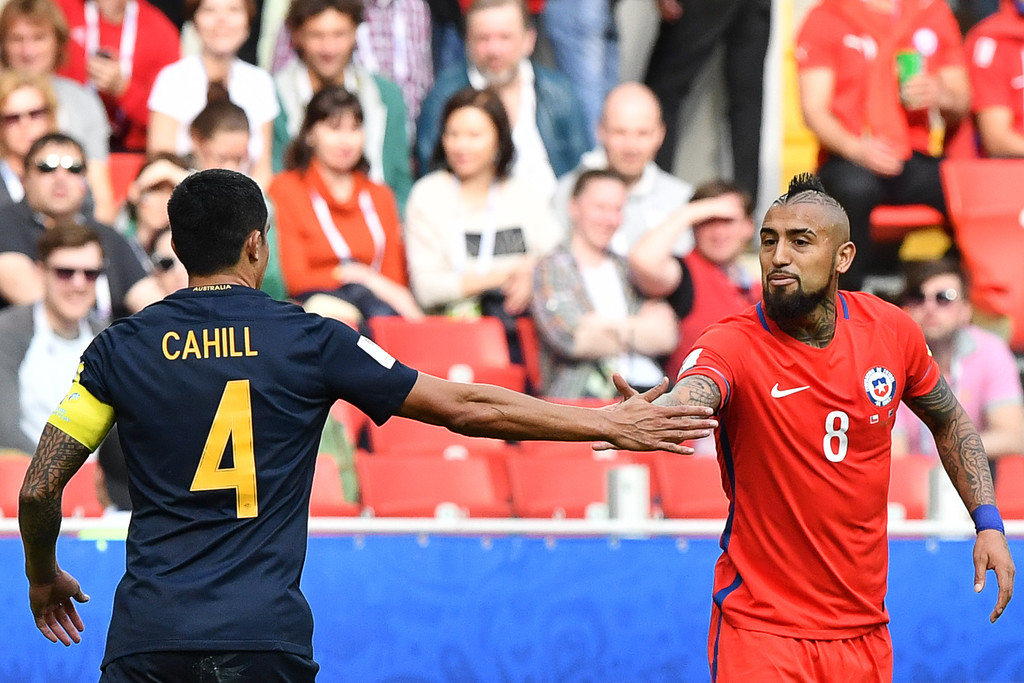 Partidos de la Roja: [25/06/2017] Chile-Australia | 1:1
