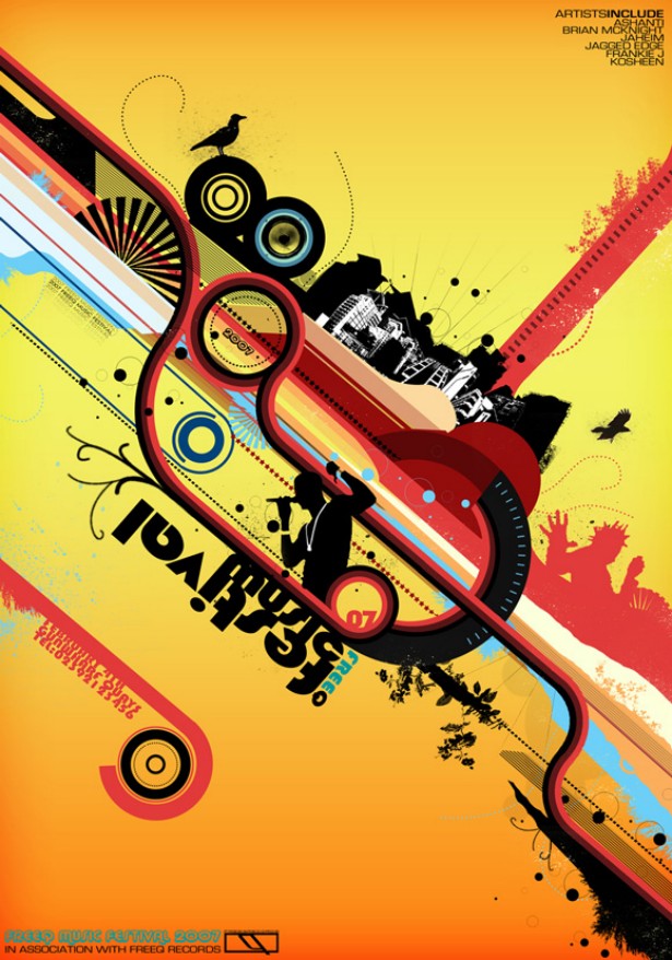 Creative Music Poster Designs | Ladies Mails