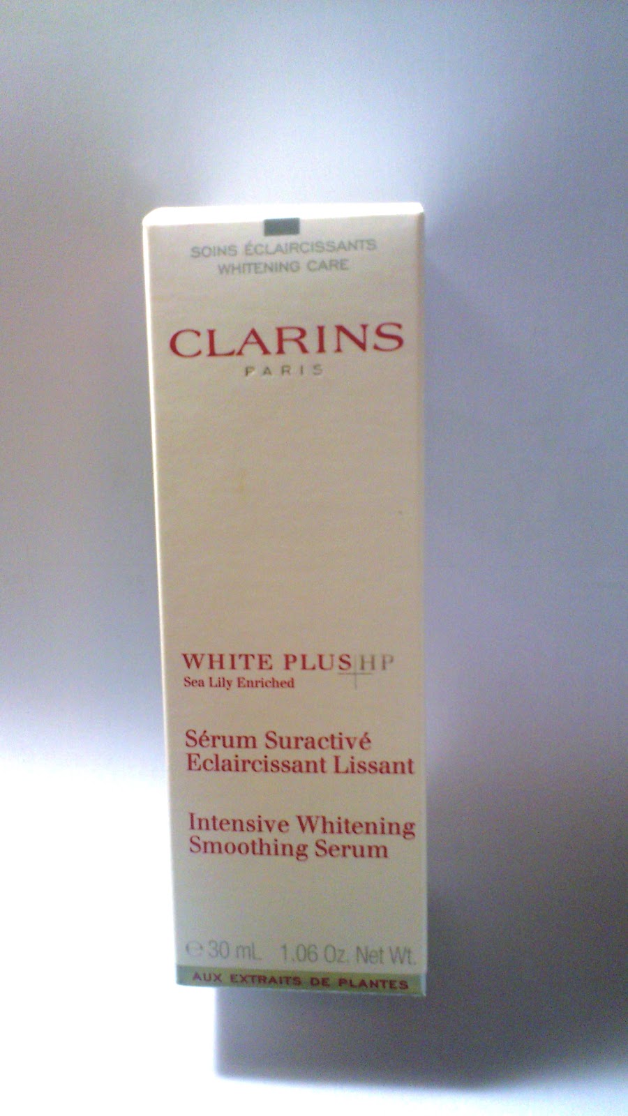Skincare Journey: After 10 days...Clarins White Plus HP ~ Intensive ...