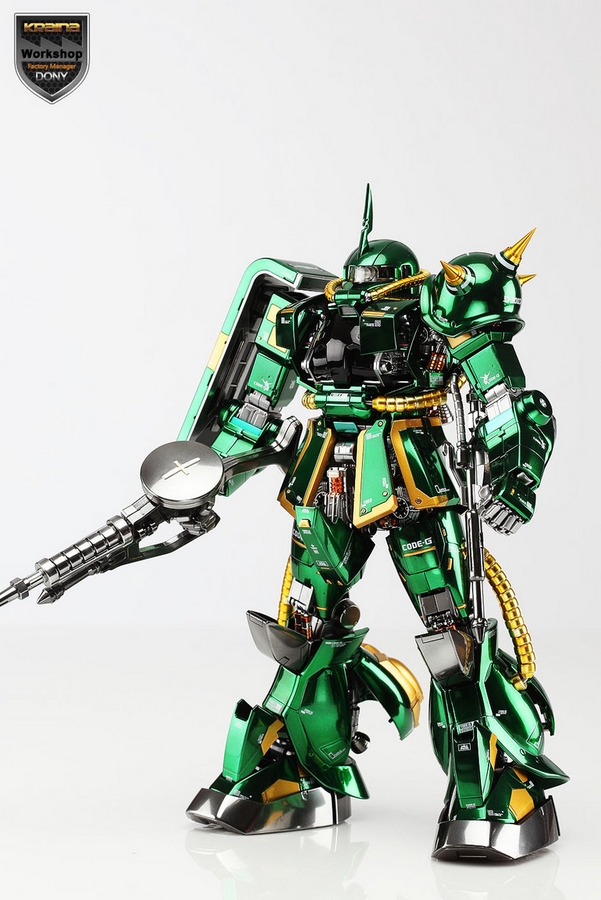 Custom Build: PG 1/60 MSN-06S Zaku II [Project Code-G] Ver. Chrome