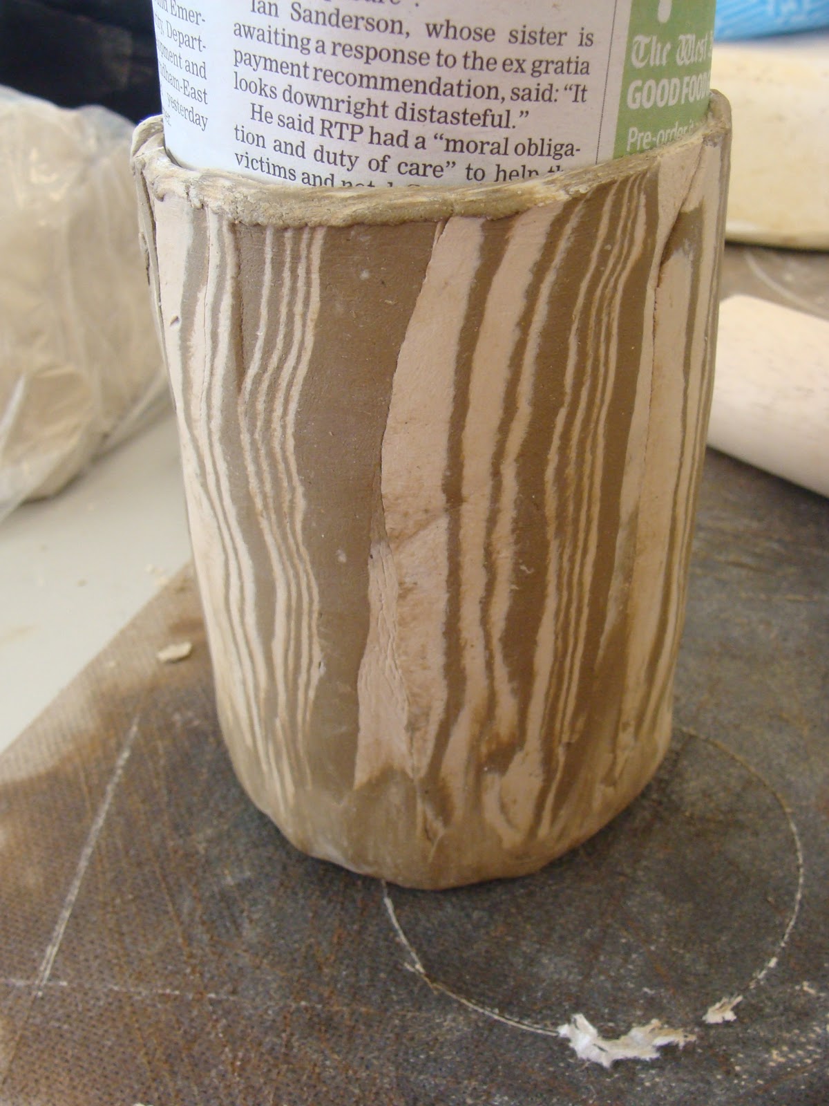 Once upon an Art Room: Layered Clay Projects