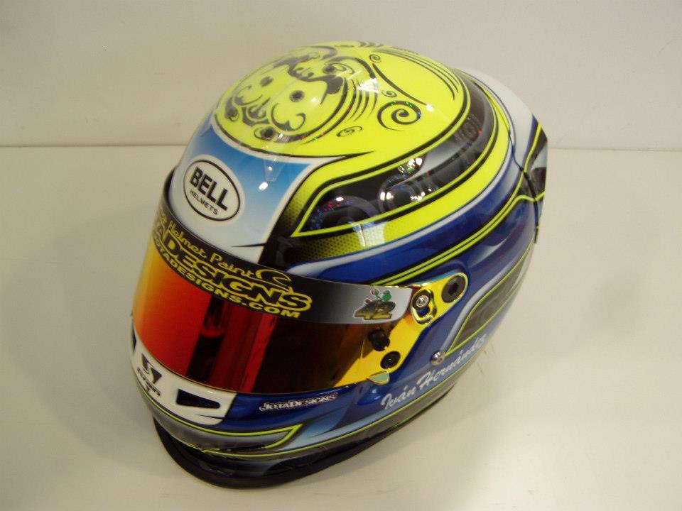 Racing Helmets Garage: Bell RS3 Sport I.Hernandez by Jota Designs ...
